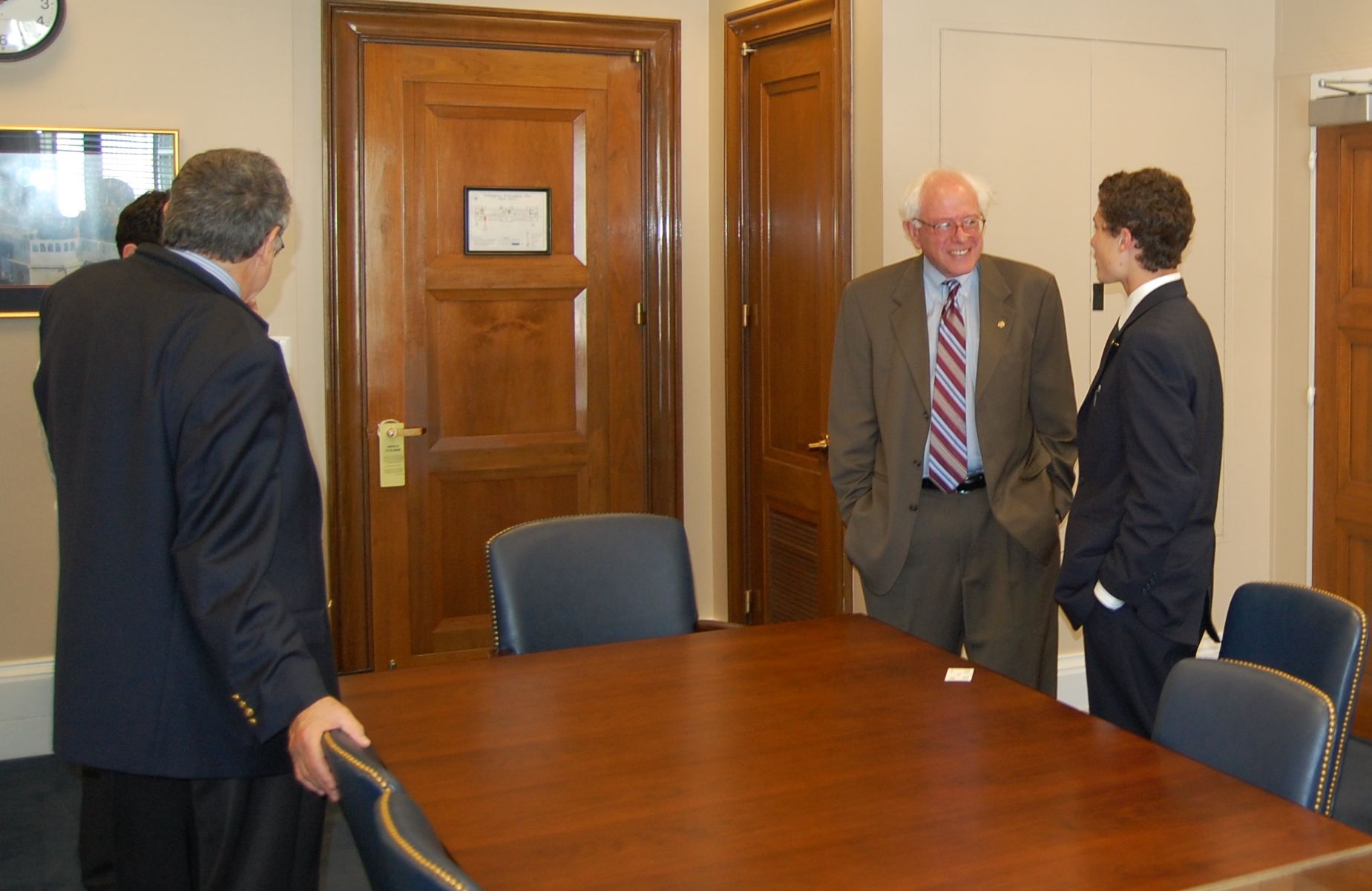 Sanders Meets with Senate Page from Vermont » Senator Bernie Sanders