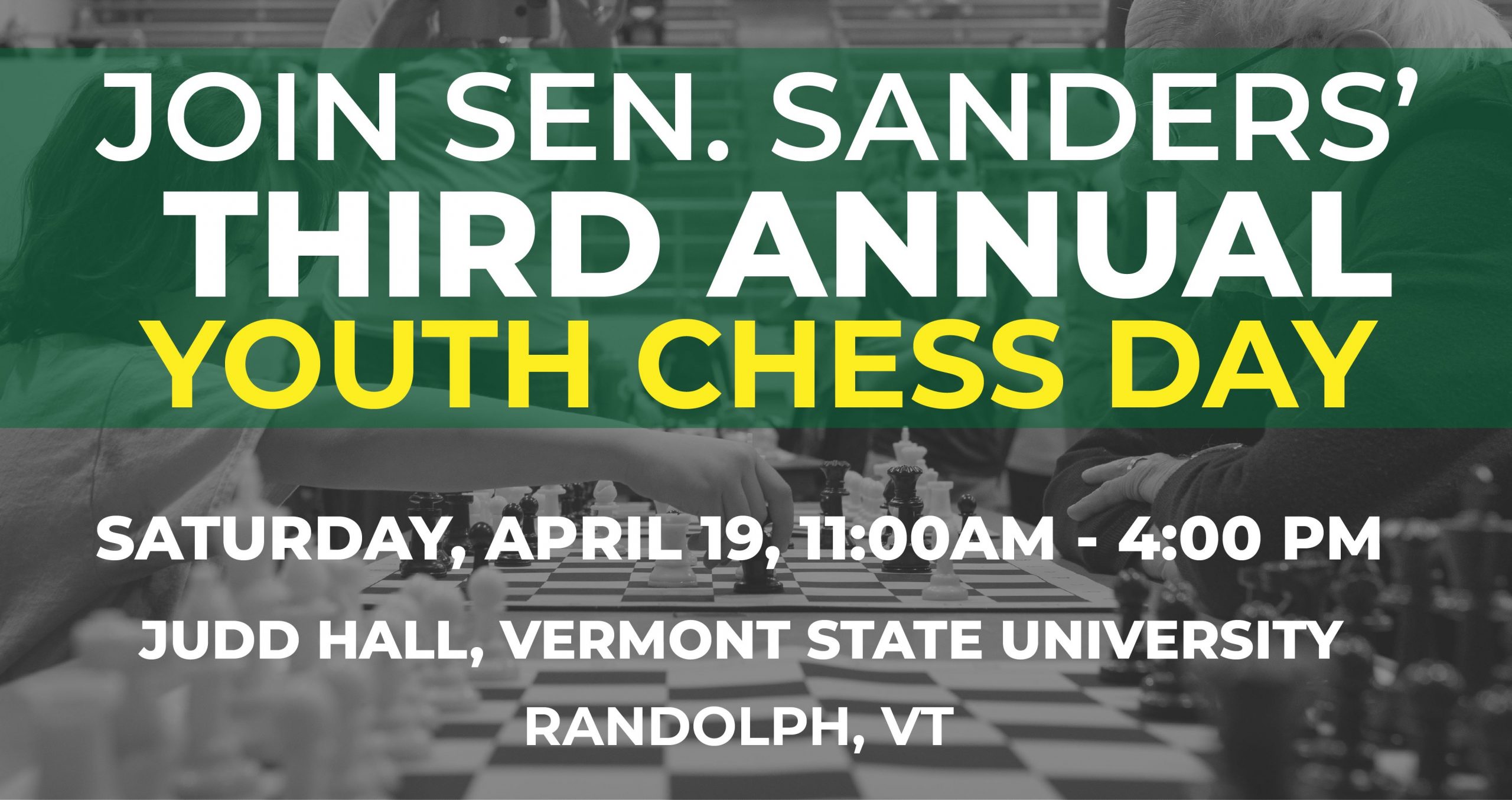 Third Annual Youth Chess Day » Senator Bernie Sanders